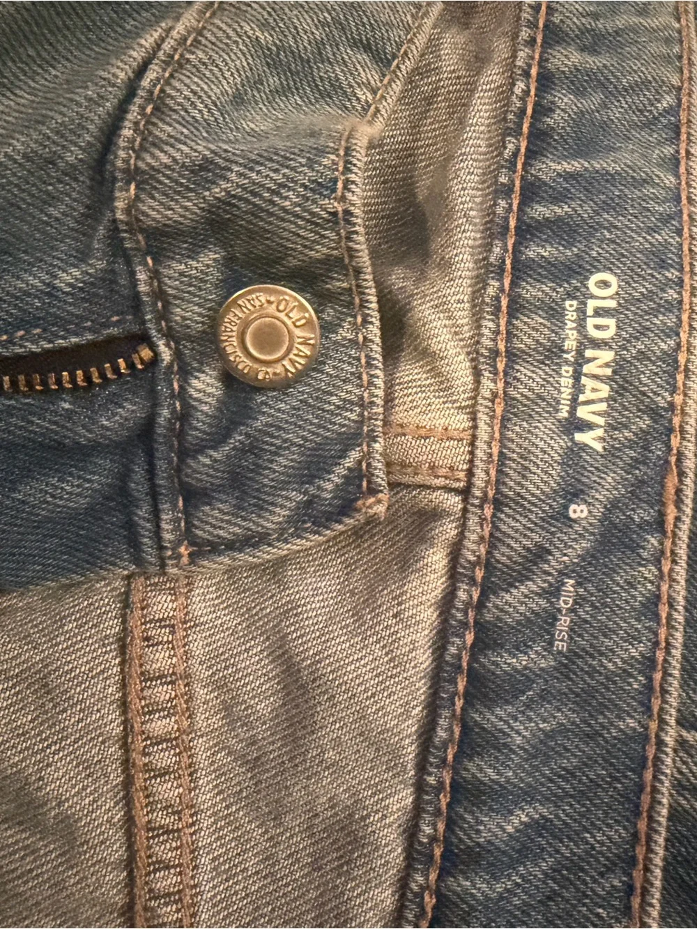 Old Navy | Skirts | Old Navy Light Blue Midi Denim Skirt | Poshmark
